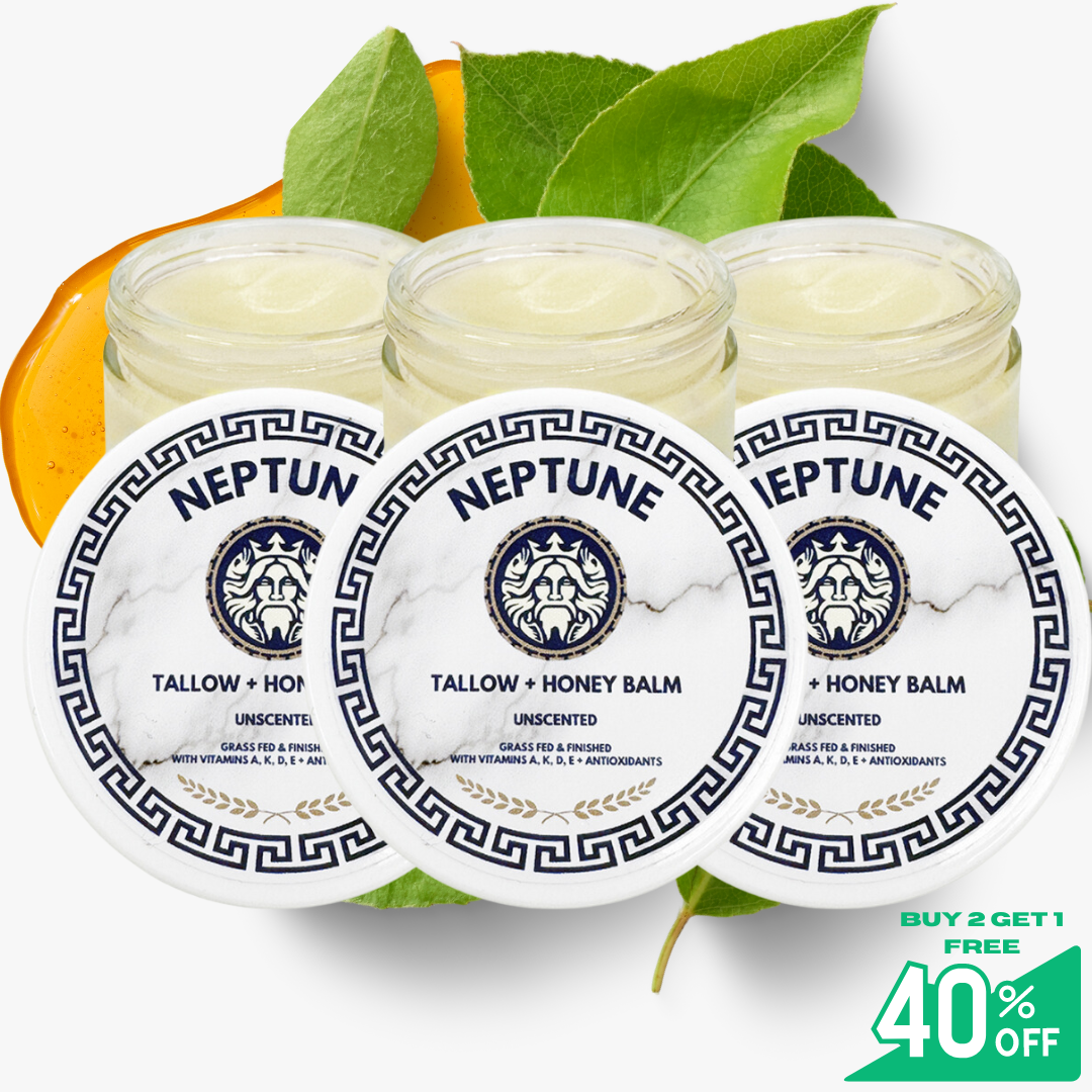 Neptune Gum - Neptune Grass Fed Tallow & Honey Balm – Neptune Health